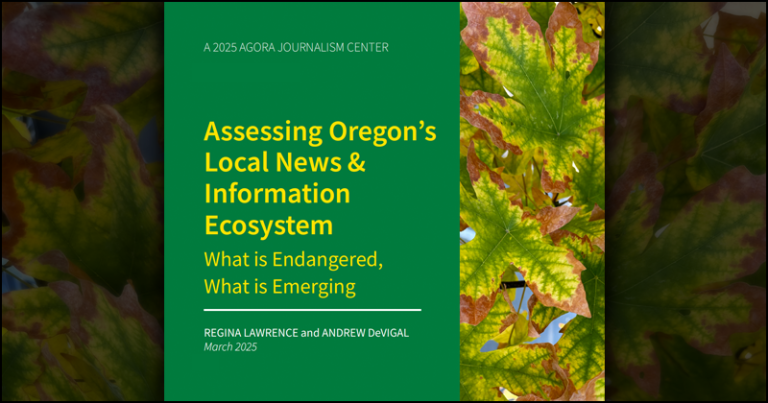 Assessing Oregon’s Local News & Information Ecosystem 2025 – Agora ...